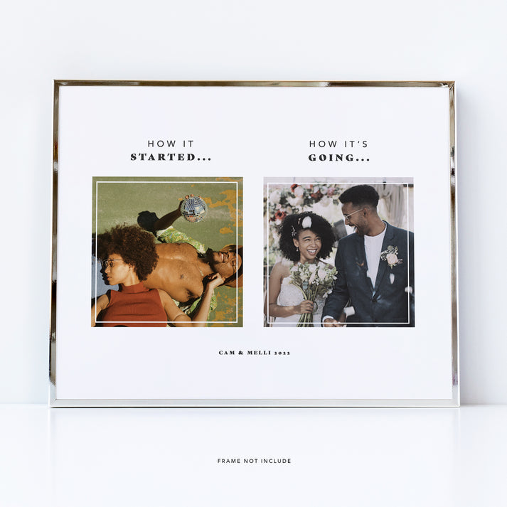 How we started, how it's going photo gift – KiKi Prints